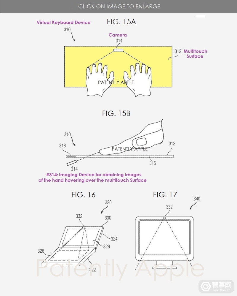 Apple input patent: multi-mode virtual keyboard based on gesture touch ...
