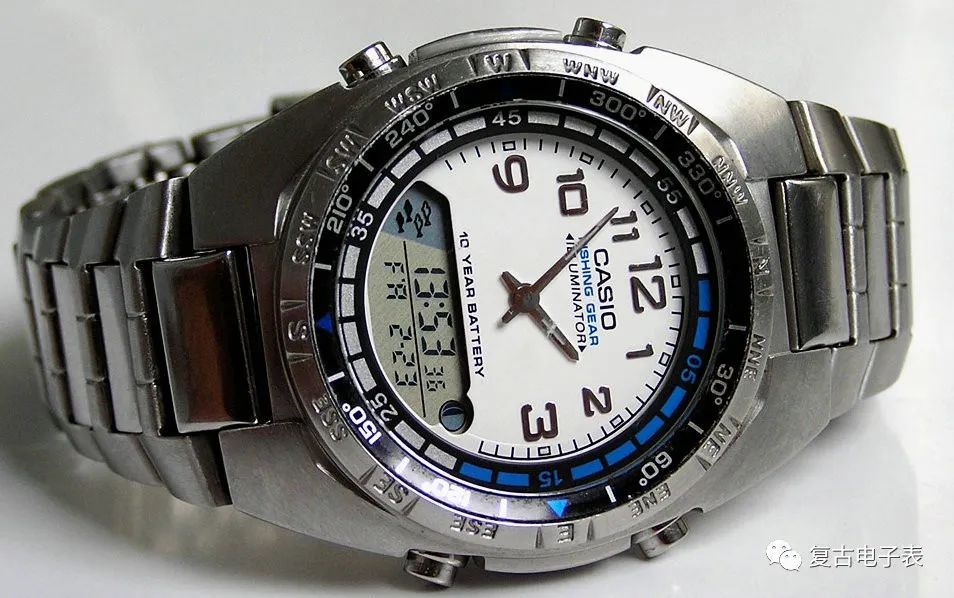 Casio Hunting Time's Twin Brother - Fishing Watch AMW 700 (aw82, AMW708 ...