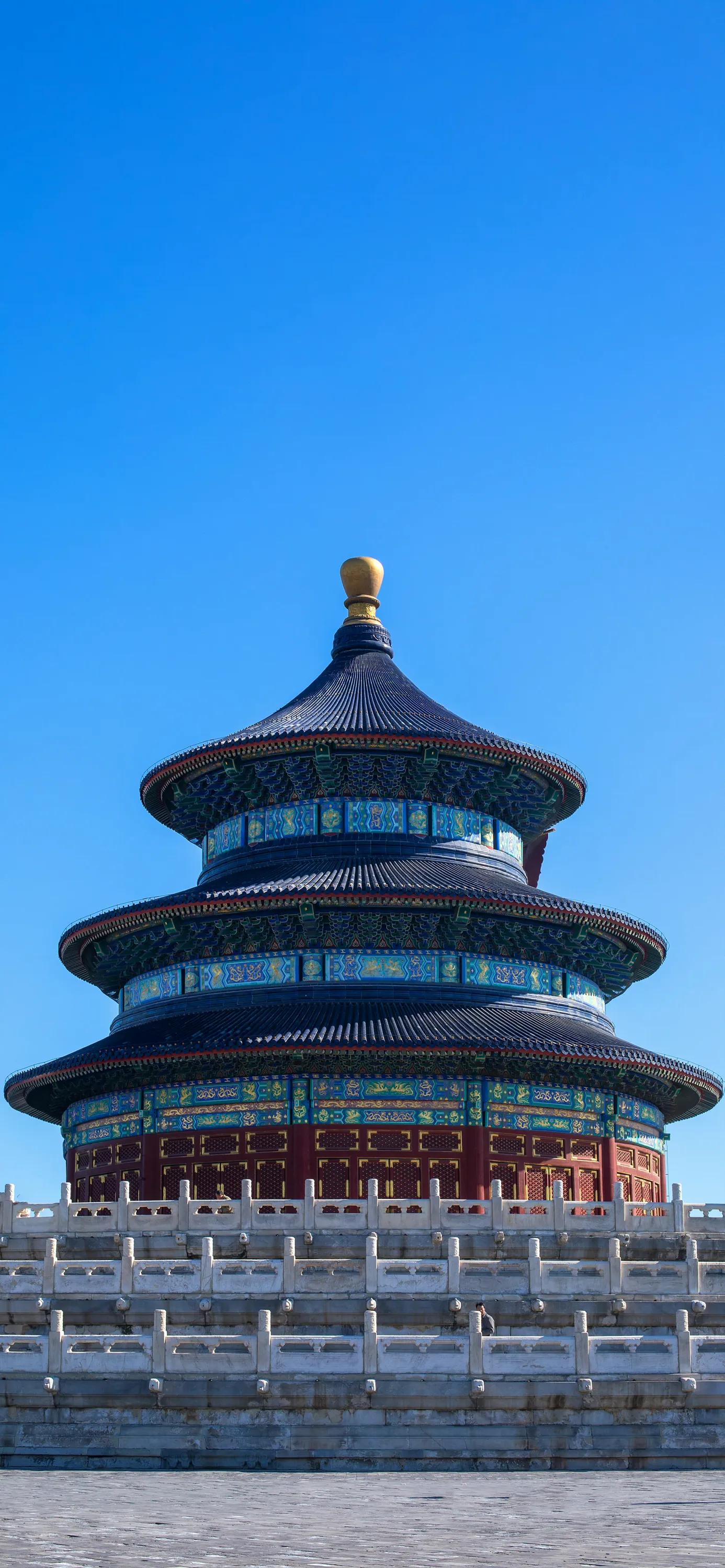 "Beijing ancient buildings" mobile wallpaper - iMedia
