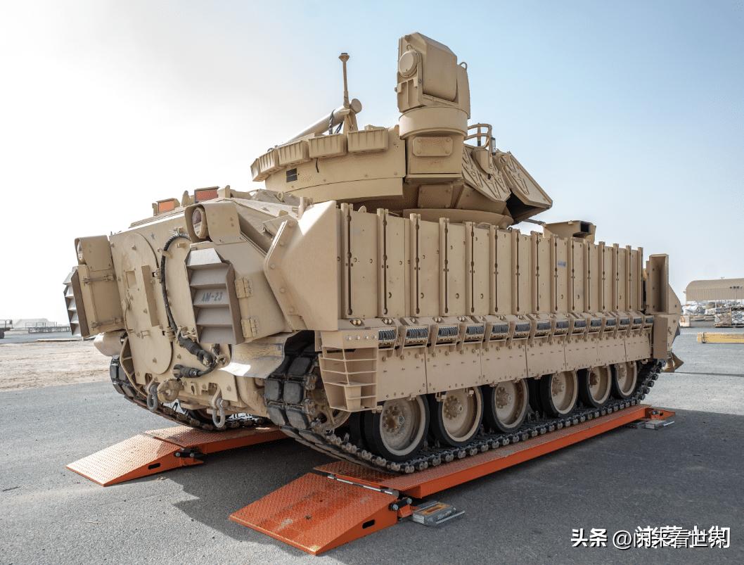 The M2 infantry fighting vehicle has two major features. It can carry ...