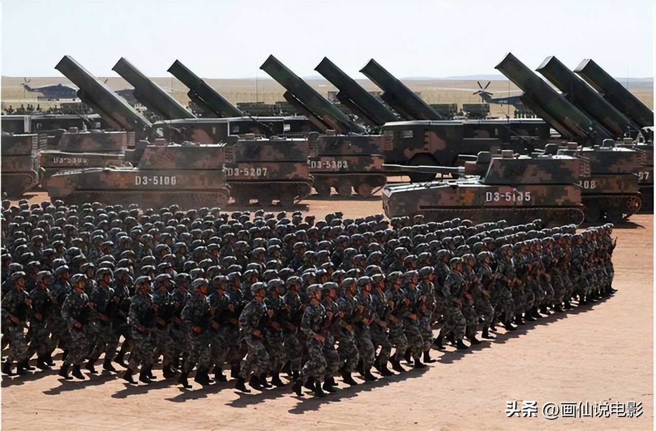 The Chinese Rocket Army demonstrates its powerful military capabilities ...