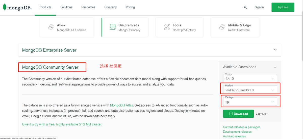 01_MongoDB基本安裝配置及訪問 - 資訊咖