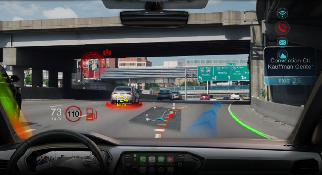 Wake up, don't think that it is advanced if equipped with an AR-HUD car ...