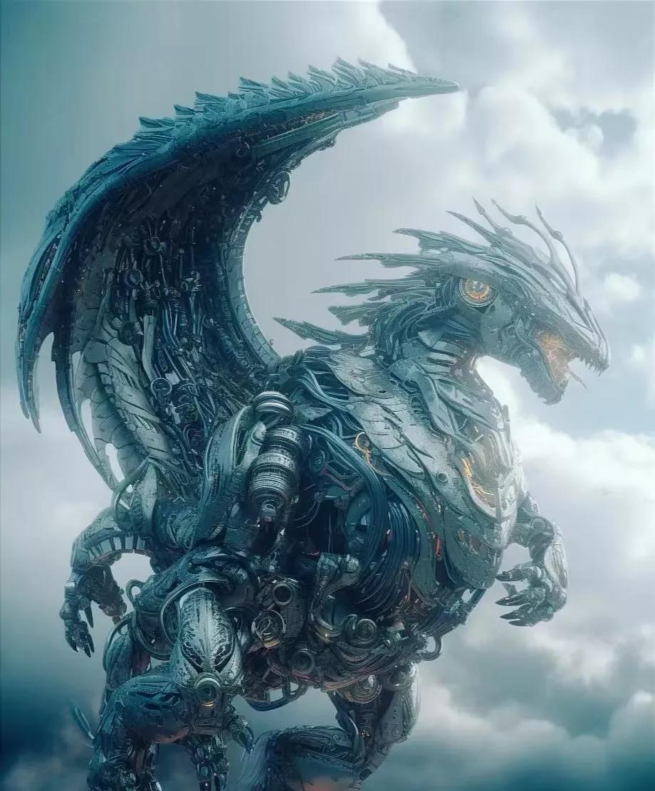 mechanical dragon - iMedia