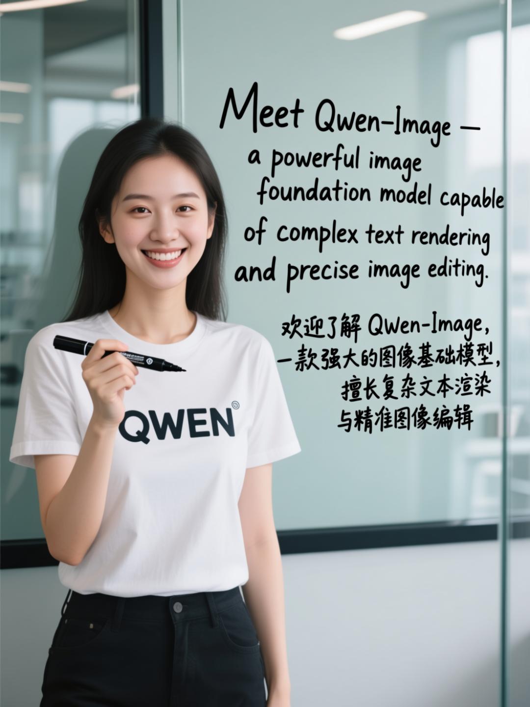Ali Tongyi Qianwen's first image generation basic model Qwen-Image is ...