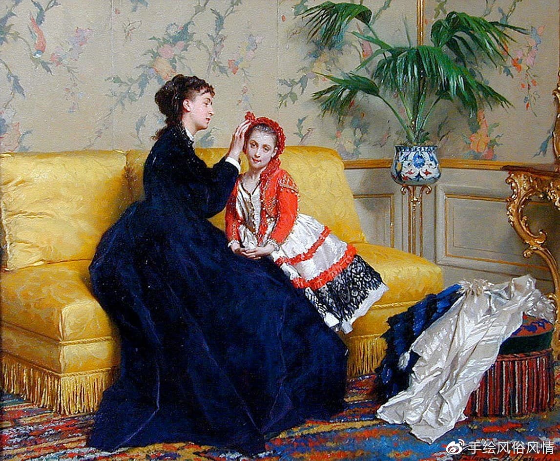 Artist Gustave Leonard de Jonge (1829 - 1893) - Master of Salon ...