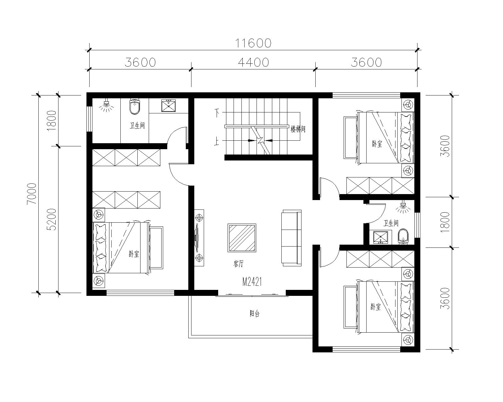 11.60x9.00 L-shaped floor plan - iNEWS
