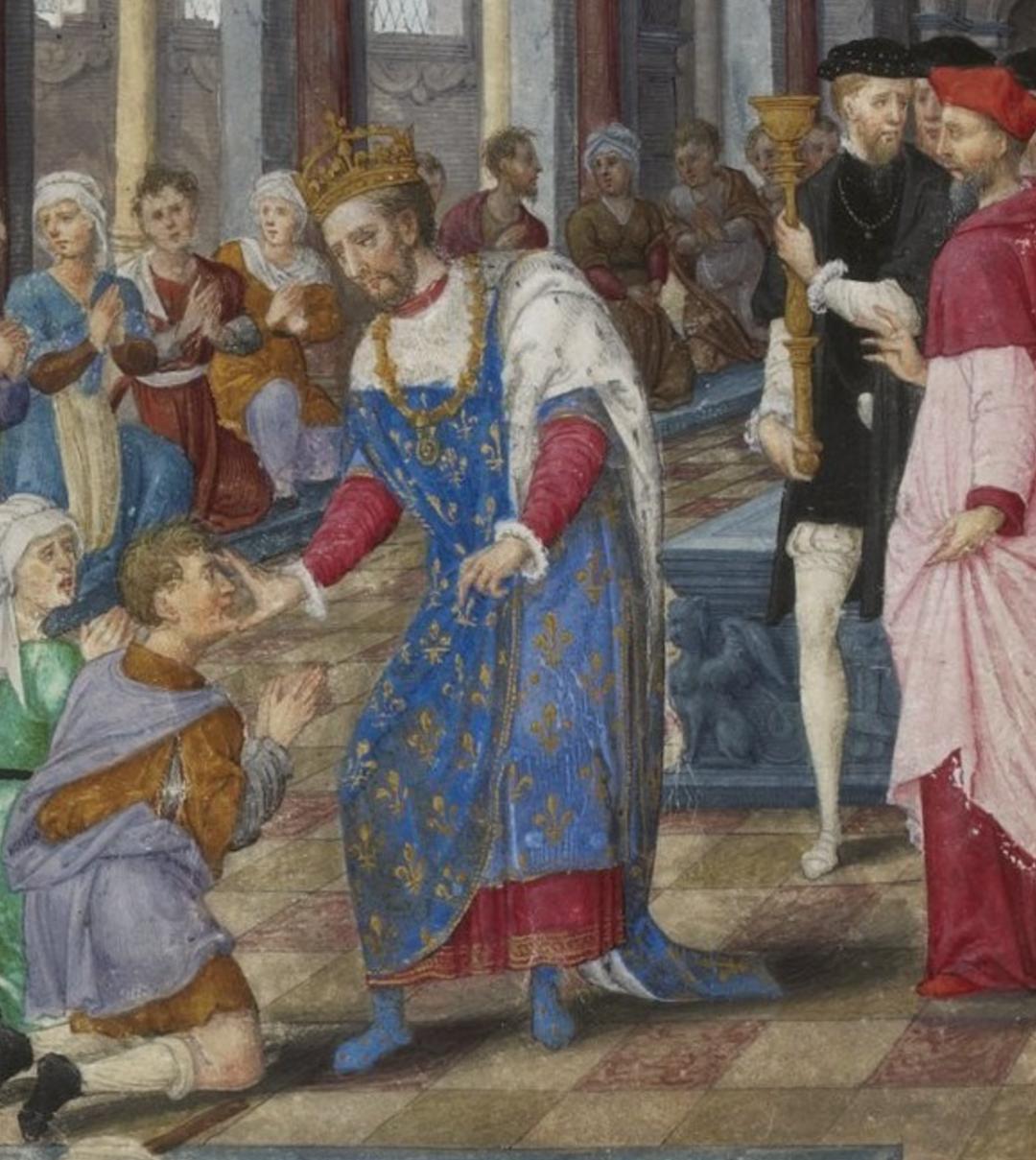 In the Middle Ages, the king of England and France, which one had the ...