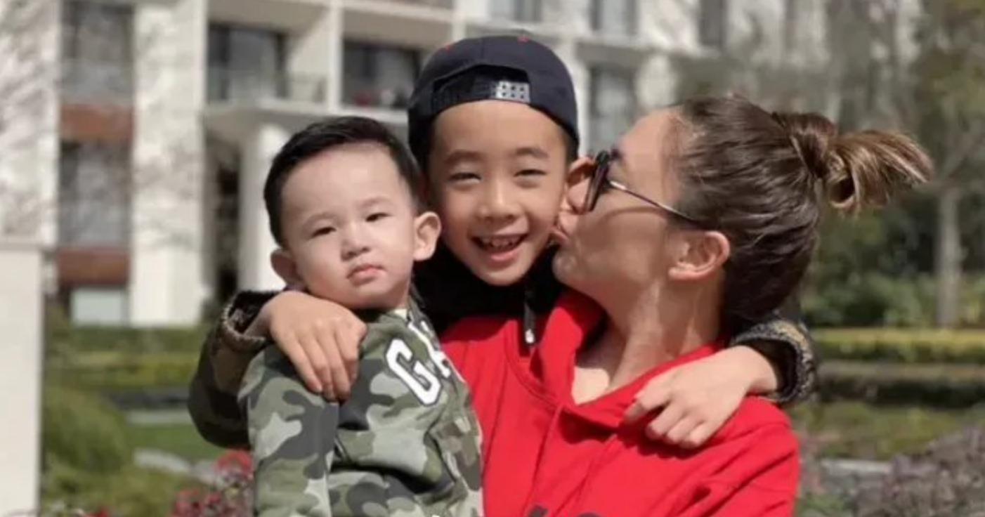 Chen Xiaochun Ying Caier's youngest son hoho is exposed, and the two ...