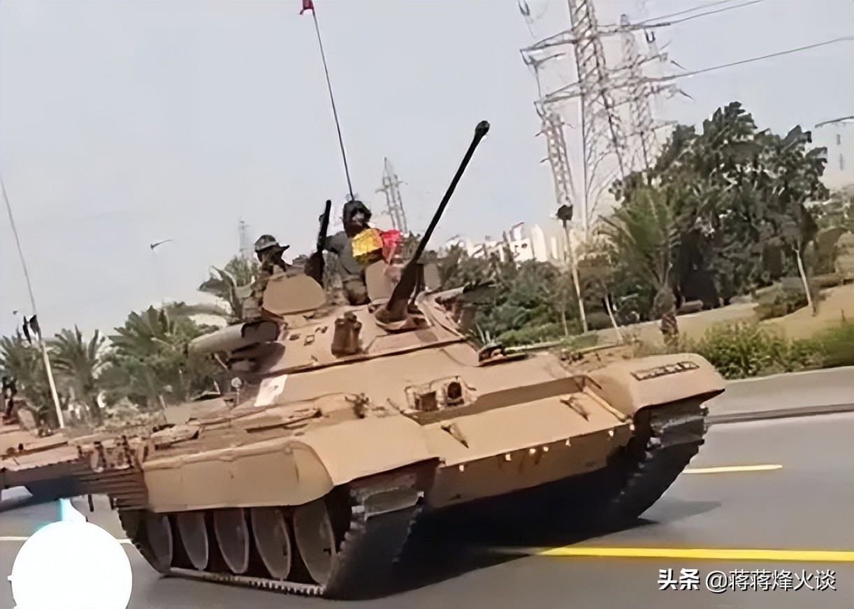 Algeria's modified T-62 participated in the military parade, and the ...