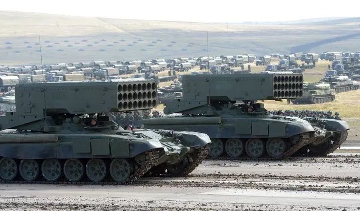 1000 rounds of cluster bombs smashed wildly! Hundreds of battle armors ...