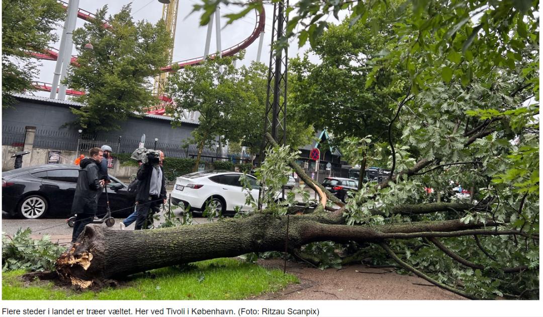 Storm Hans hits northern Europe, derails Swedish train - iNEWS