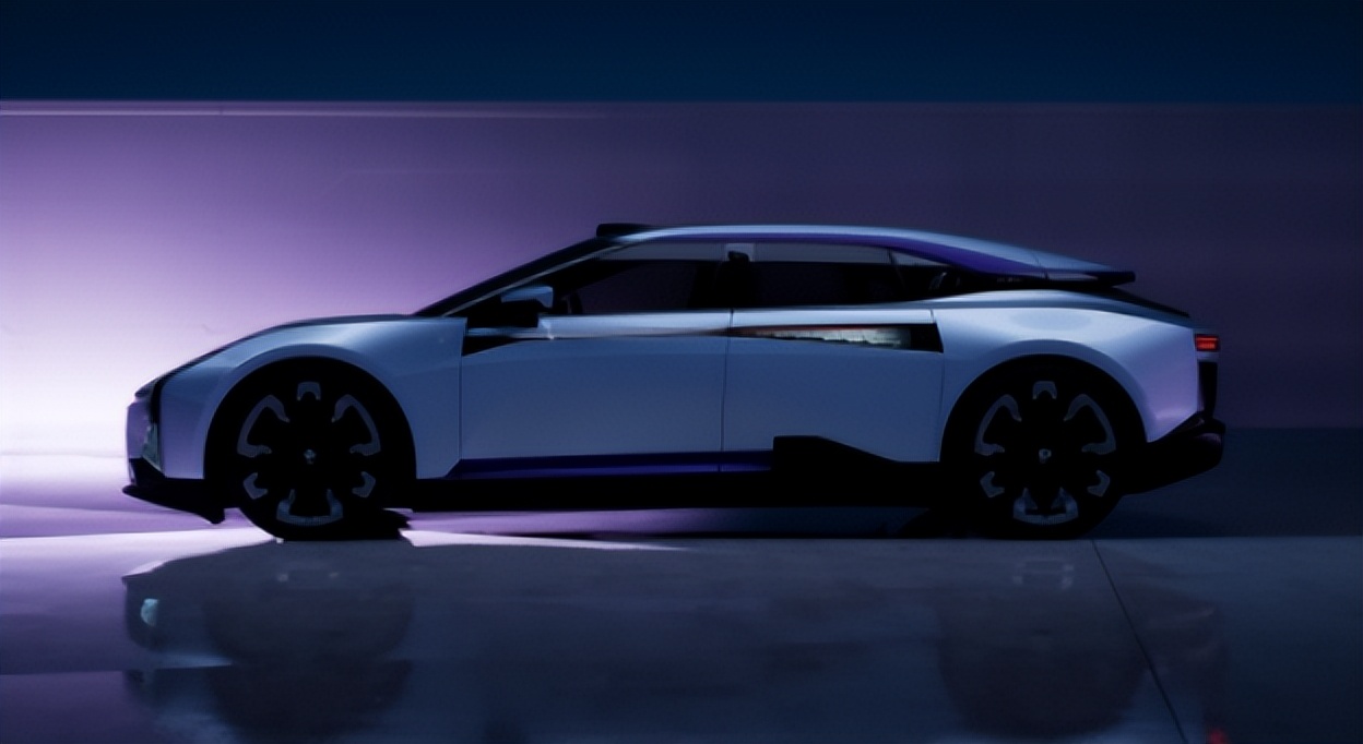 High-end pure electric model, HiPhi Z of Gaohe Automobile is shocking ...