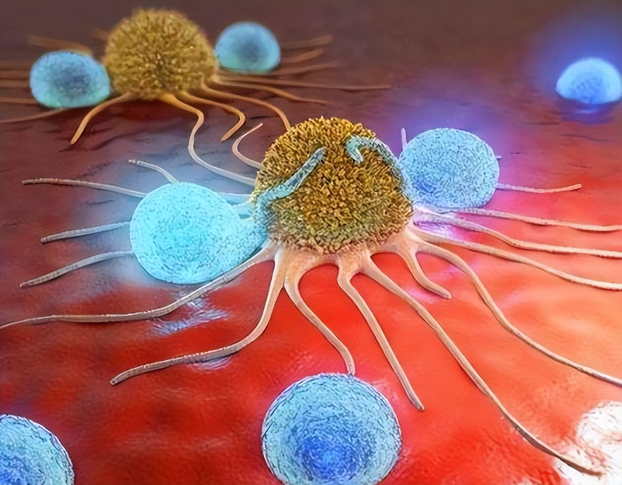 After the cancer cells have spread, why does the patient still look ...