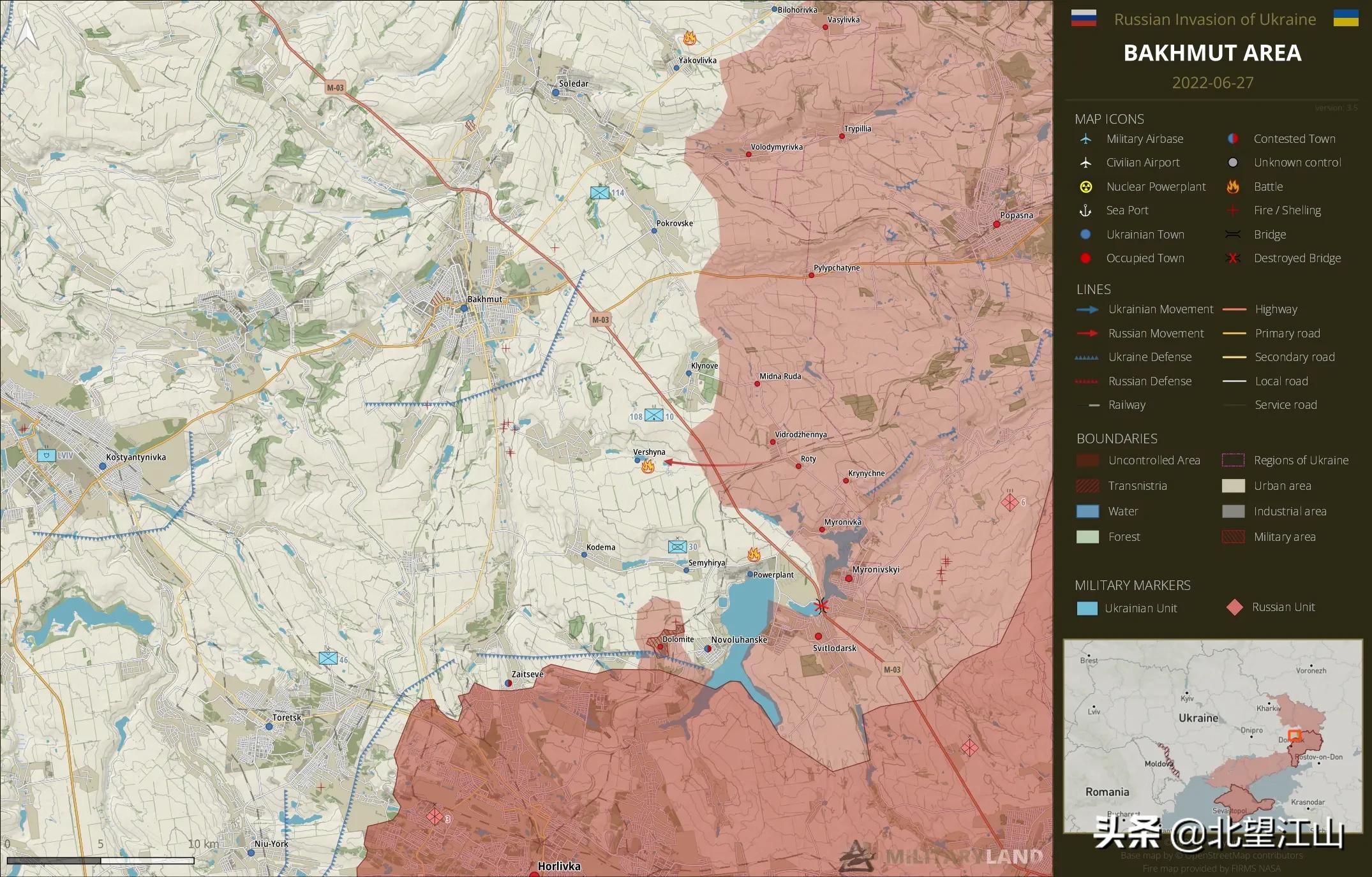 The confrontation on the outskirts of Lisichansk: a one-day summary of ...