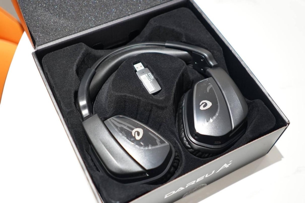 Immersive sound, Daryou A700X dual-mode wireless gaming headset ...