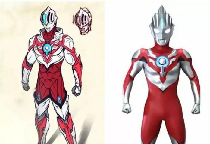 What does the original design of the Ultraman Warrior look like?The ...