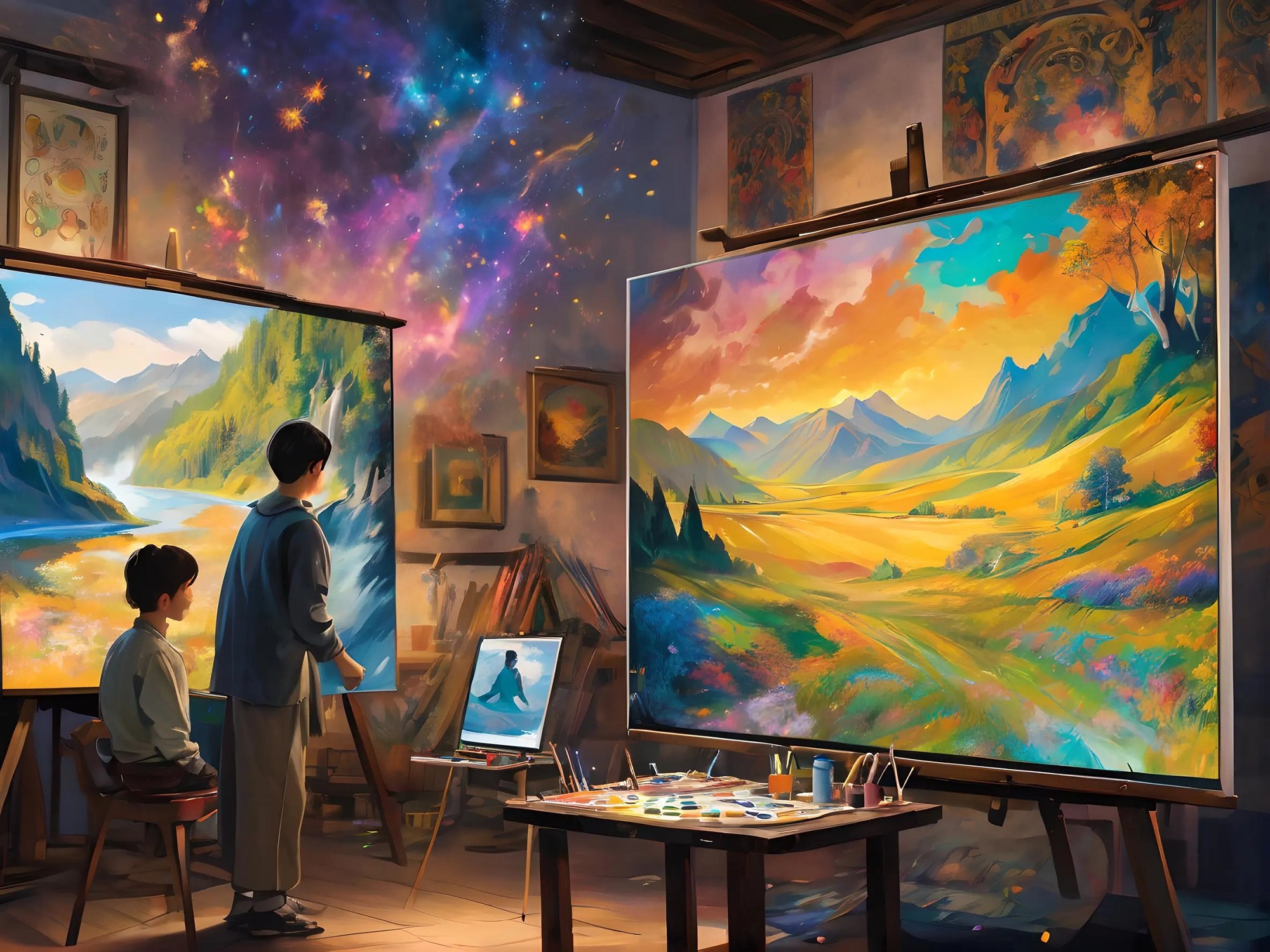 "Picture-in-Picture: How AI Painting Adds Visual Wonder to Virtual ...