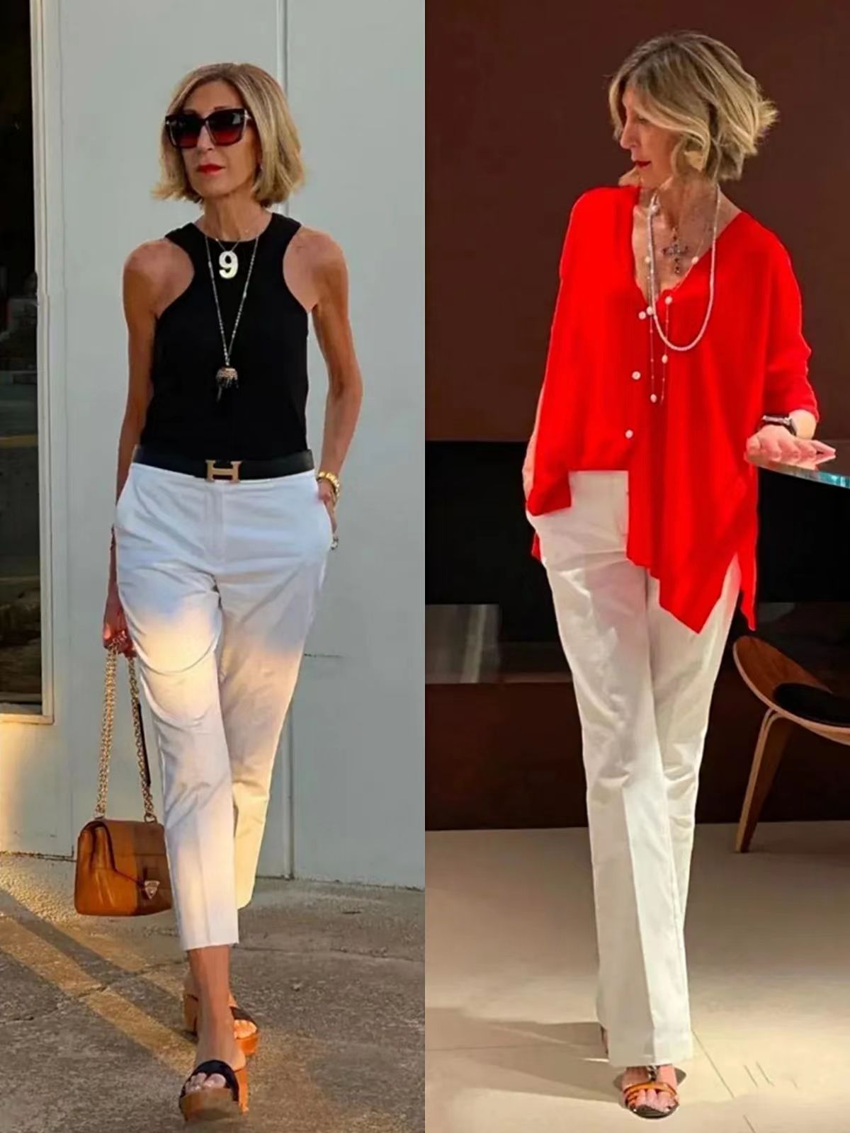 Throw away the printed stretch pants, they are too ugly, these "grand ...