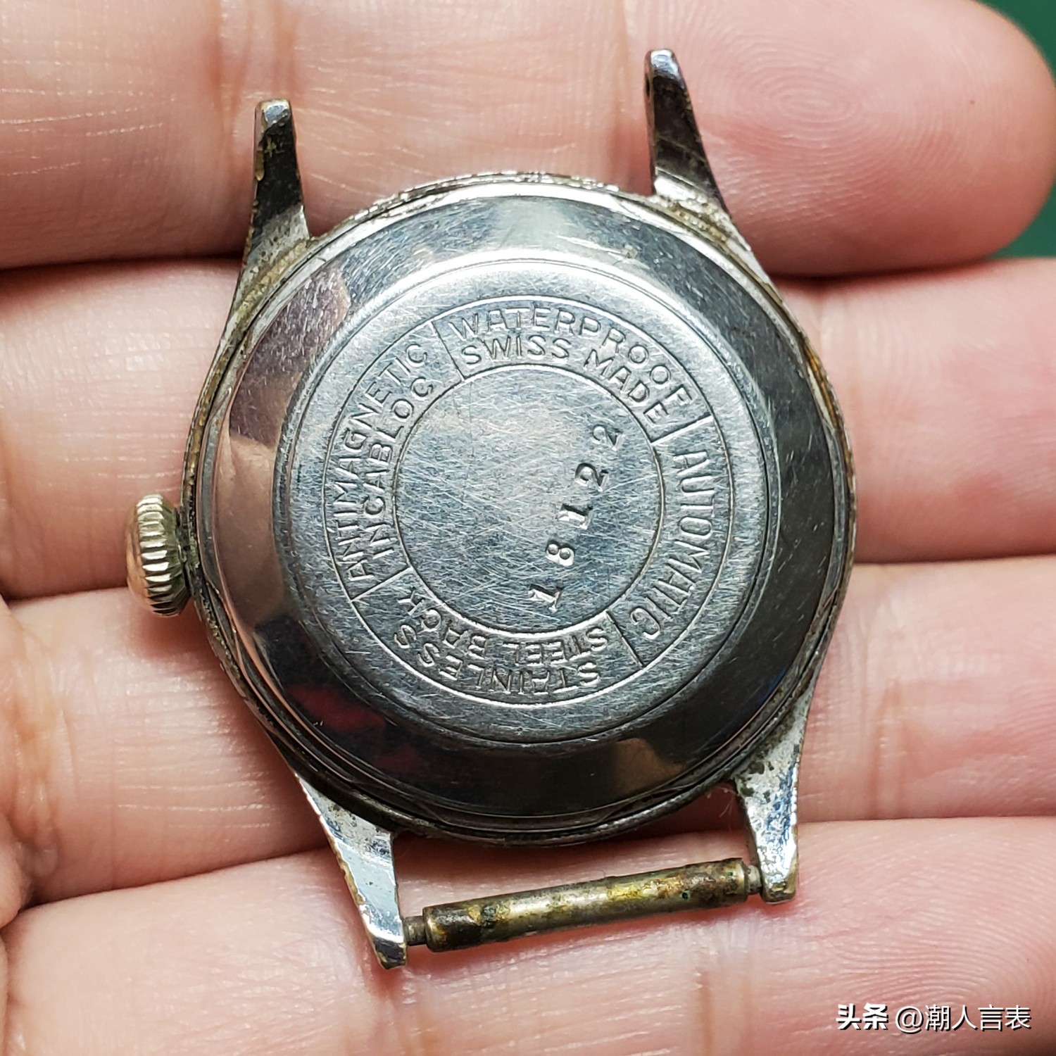 Swiss watch appreciation of EDAK watch AS1250 movement maintenance - iNEWS