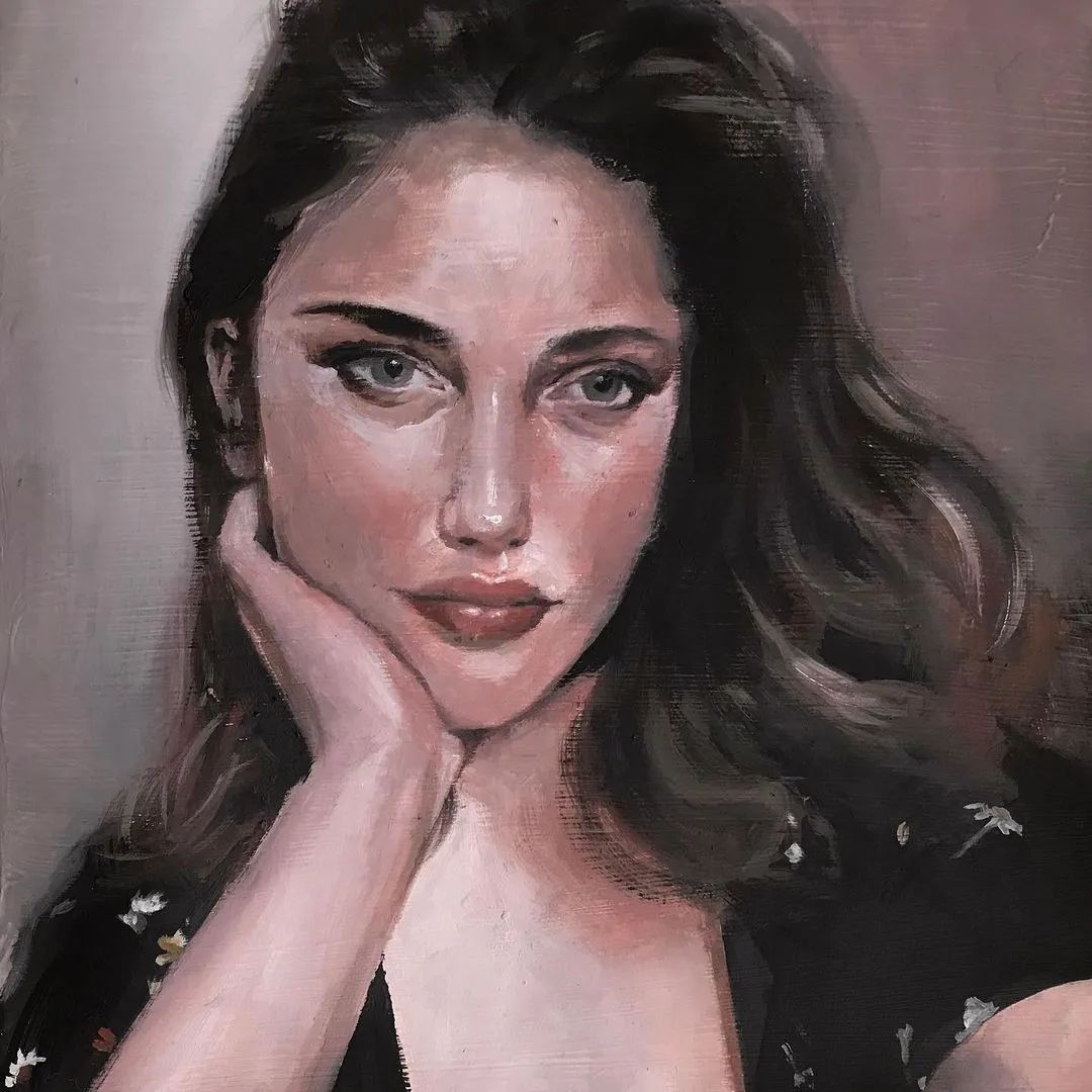 Andreas Lis oil painting portrait works appreciation - iNEWS