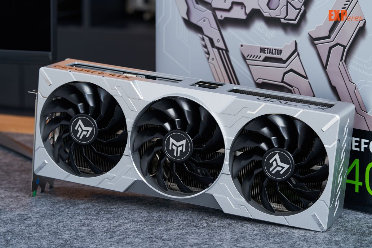 GALAXY GeForce RTX 4090 Metal Master OC graphics card picture tour: put ...