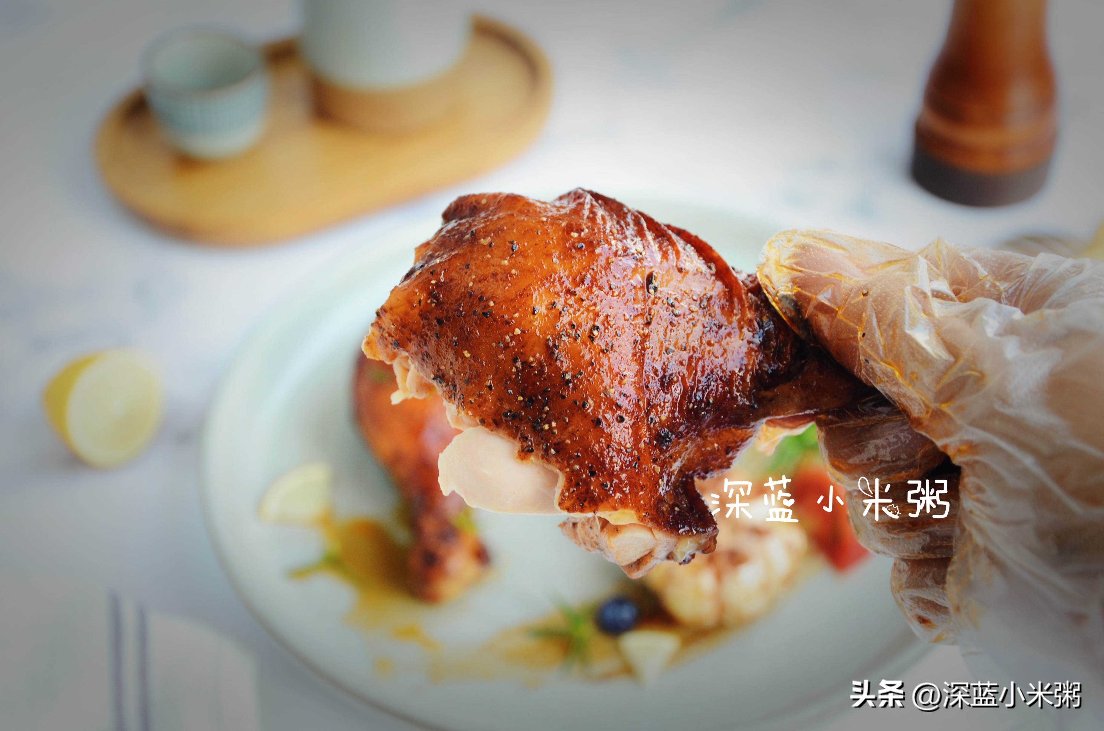 The detailed method of Black Pepper Orleans Roasted Chicken Drumsticks ...