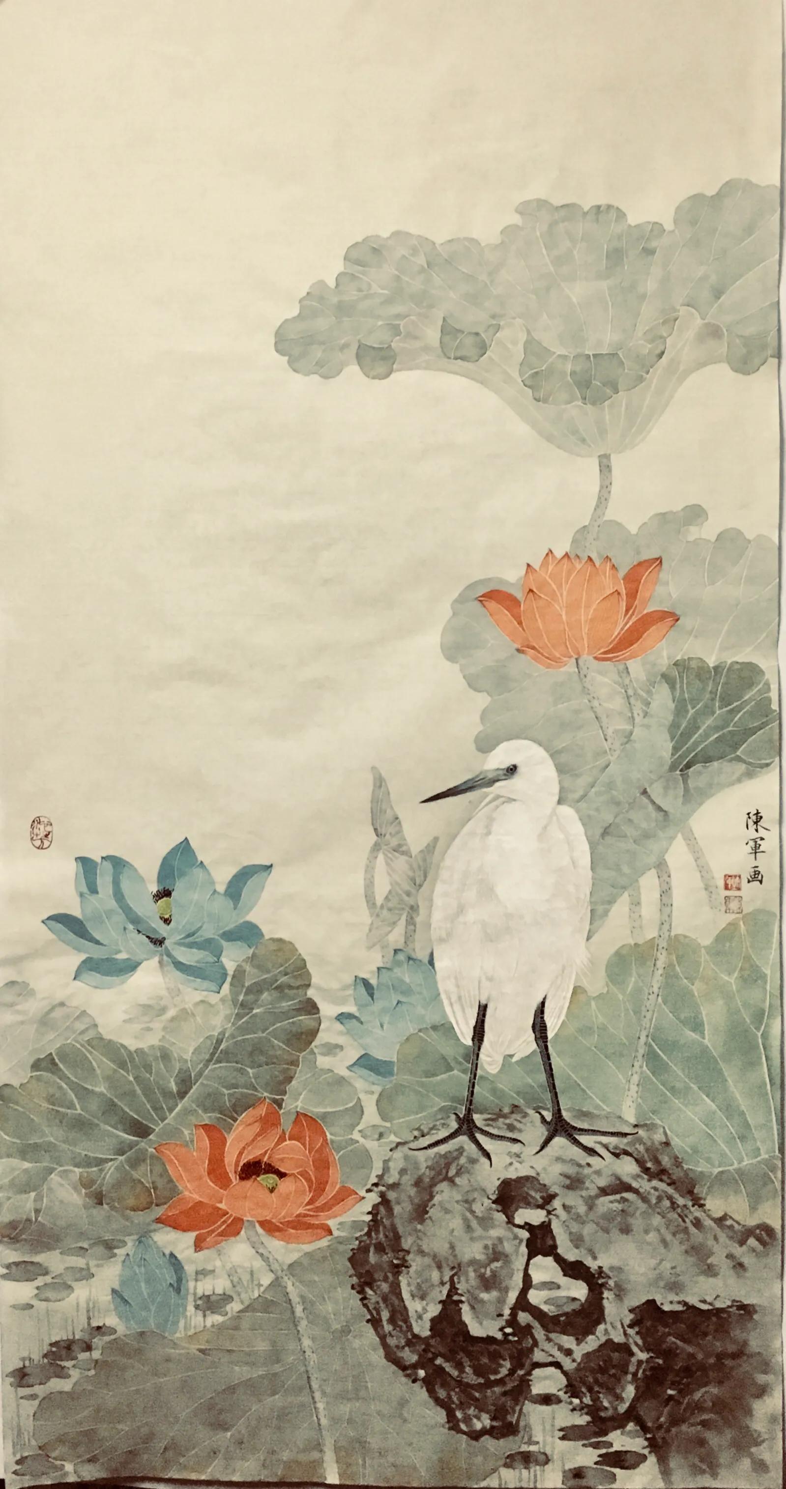 Famous painter Chen Jun - iMedia