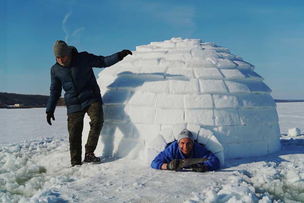 Why doesn't the Eskimo's igloo not melt, even if it has +20 degrees ...