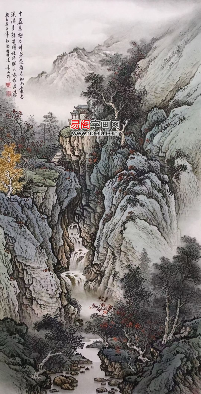 Zhou Jinshan's Landscape Works of the China Artists Association - iNEWS