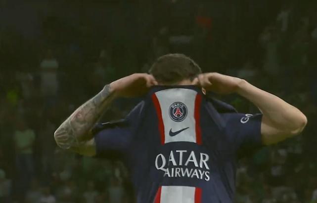 Awkward!After the opponent and Messi changed jerseys, the next move is ...