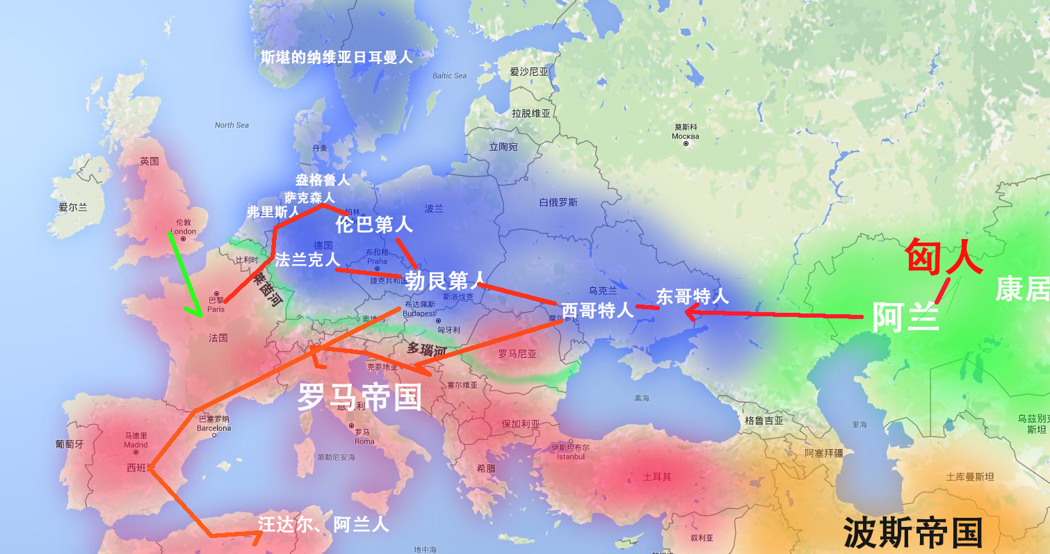 New genome-wide analysis reveals genetic origins of the Huns in Europe ...