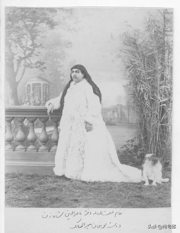 The story behind the long-bearded "Princess Qajar" is actually a fusion ...