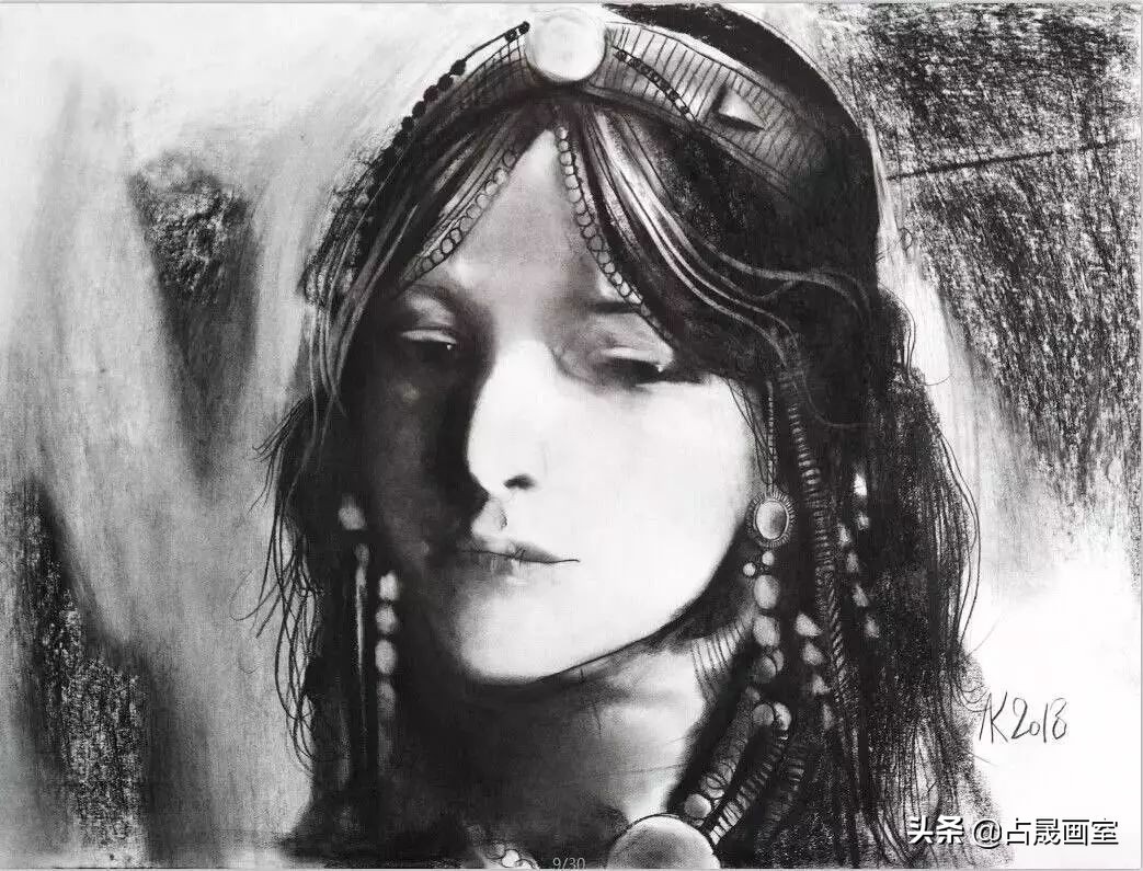 Plaster, drawing and oil painting by students of the Repin Academy of ...