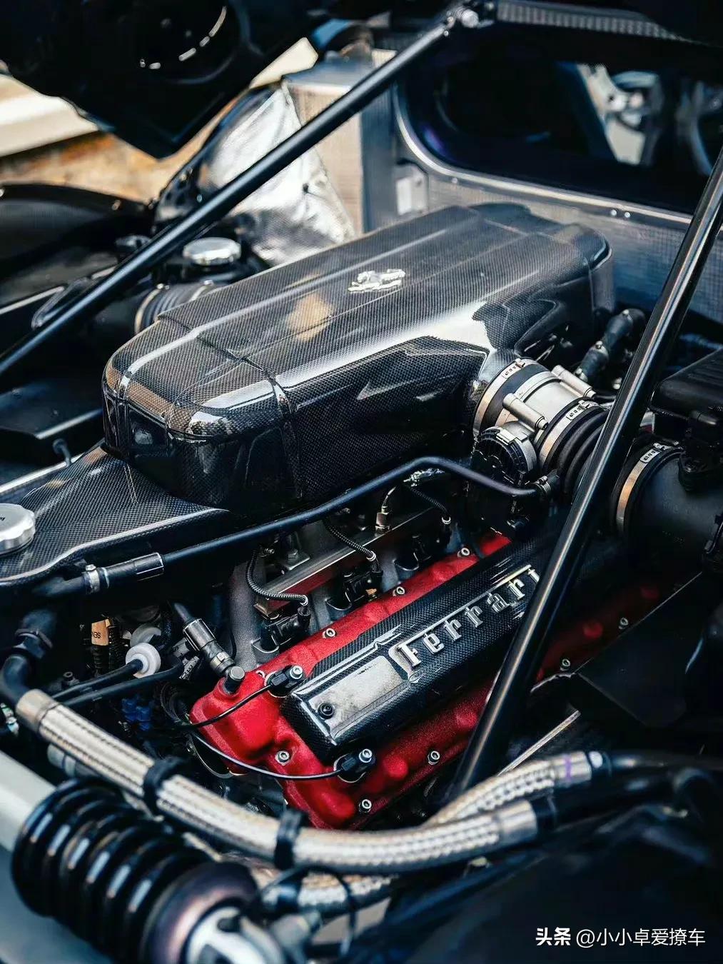 I can't describe it in words, it's so handsome, the Ferrari Enzo is so ...