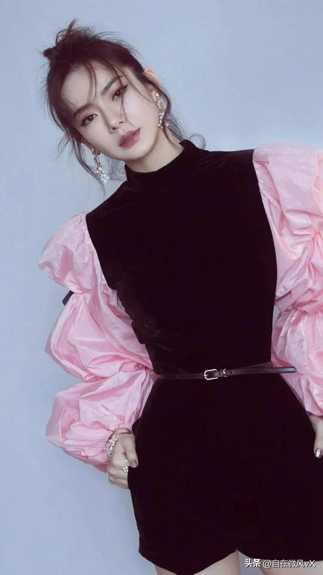 Temperament beauty Qi Wei, full of royal sisters - iMedia