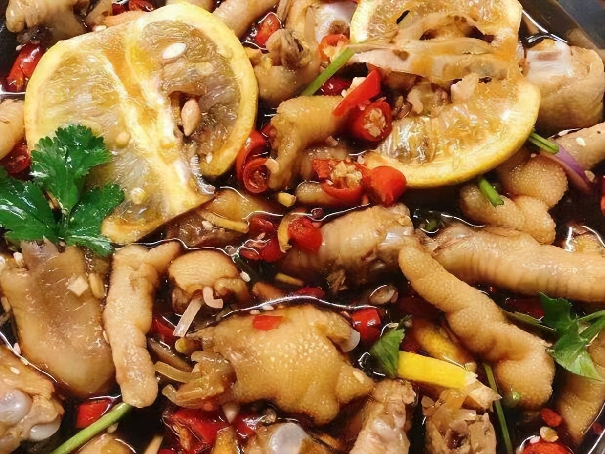 Net Red Chicken Feet: Lemon Chicken Feet - iNEWS