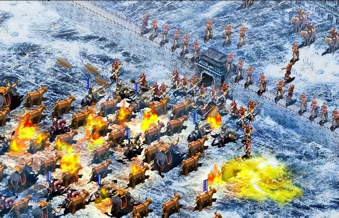 In the period of great turmoil, why did the army of Jishui go from ...