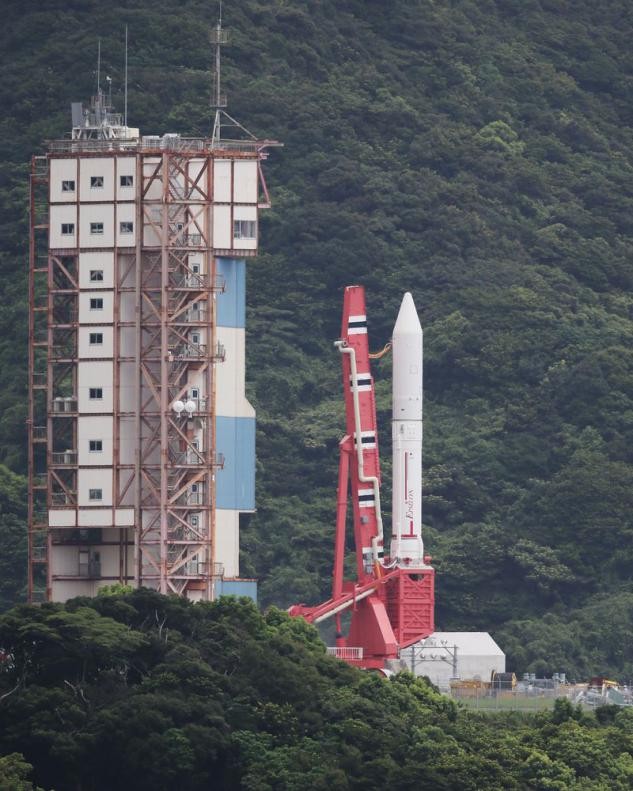 The Japanese rocket failed to launch and was forced to detonate ...
