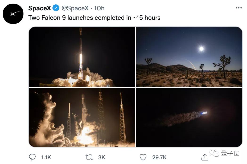 SpaceX's eleven-handed rocket set a record, lifted off twice a day ...