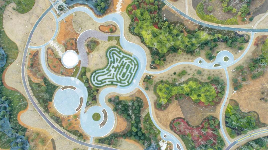Two new parks have opened on the edge of Guiyang, all of which are ...