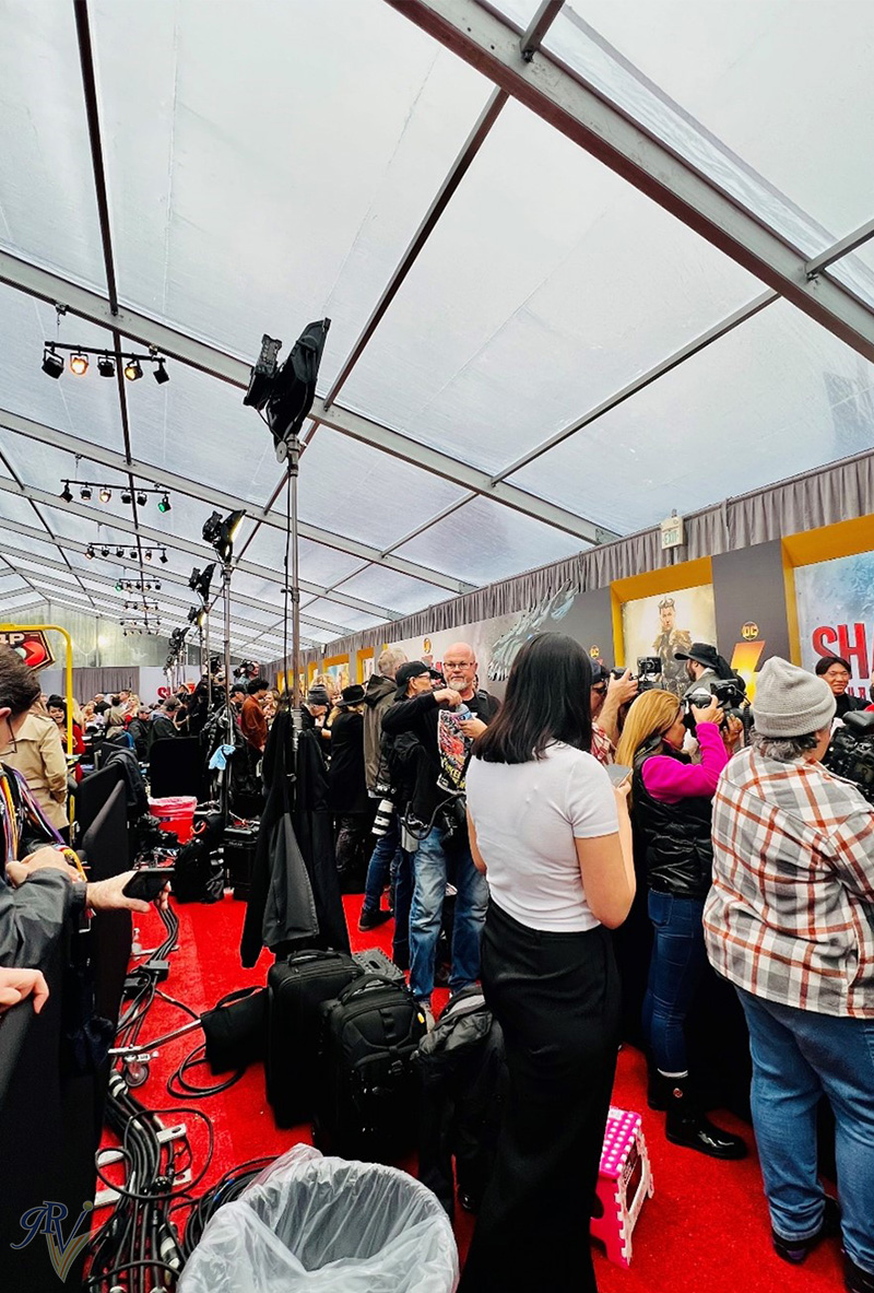First experience of Hollywood movie premiere: Shazam! wrath of the gods ...