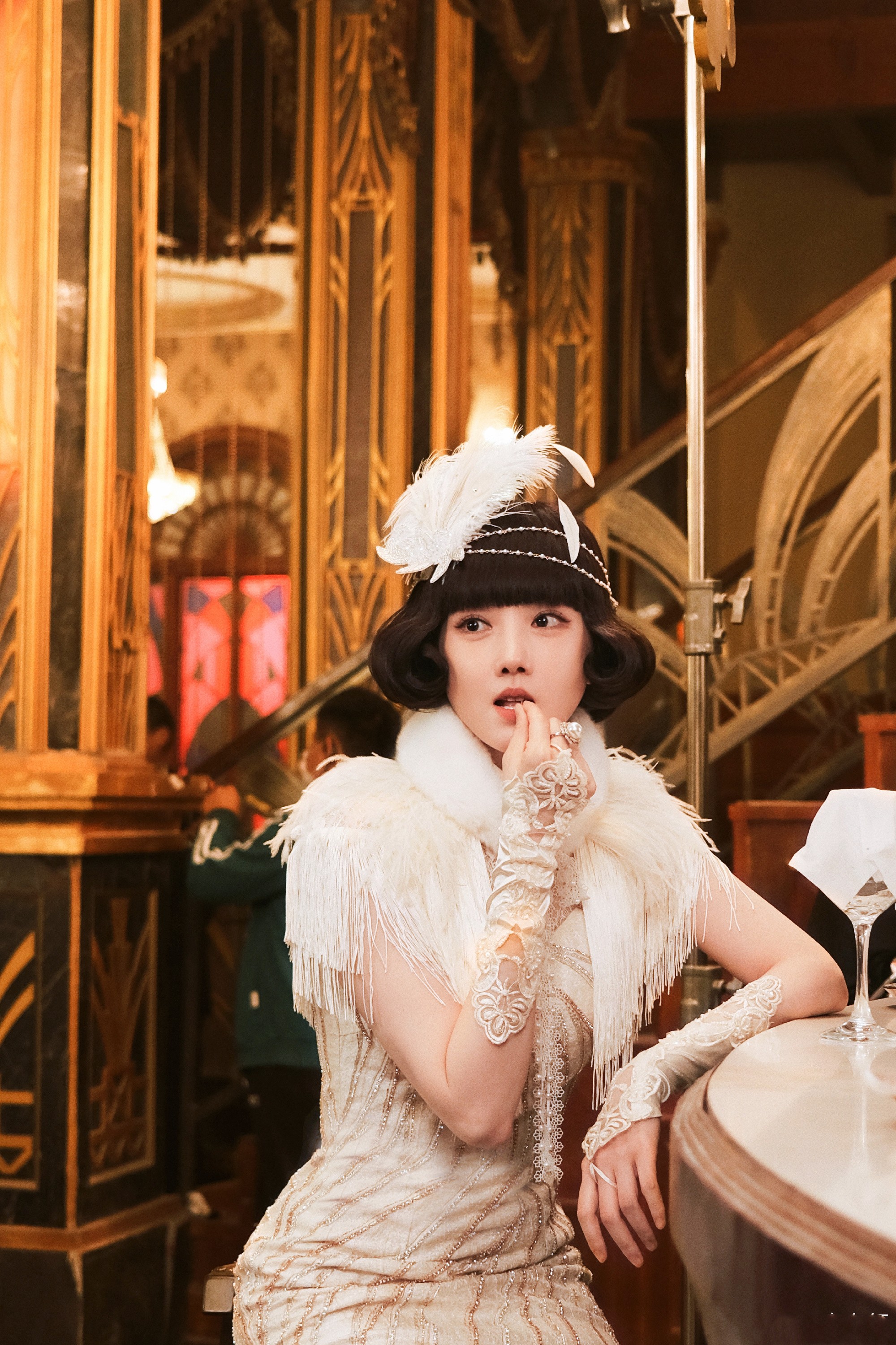 Chen Xiaojun's appearance in the Republic of China, his face is as ...