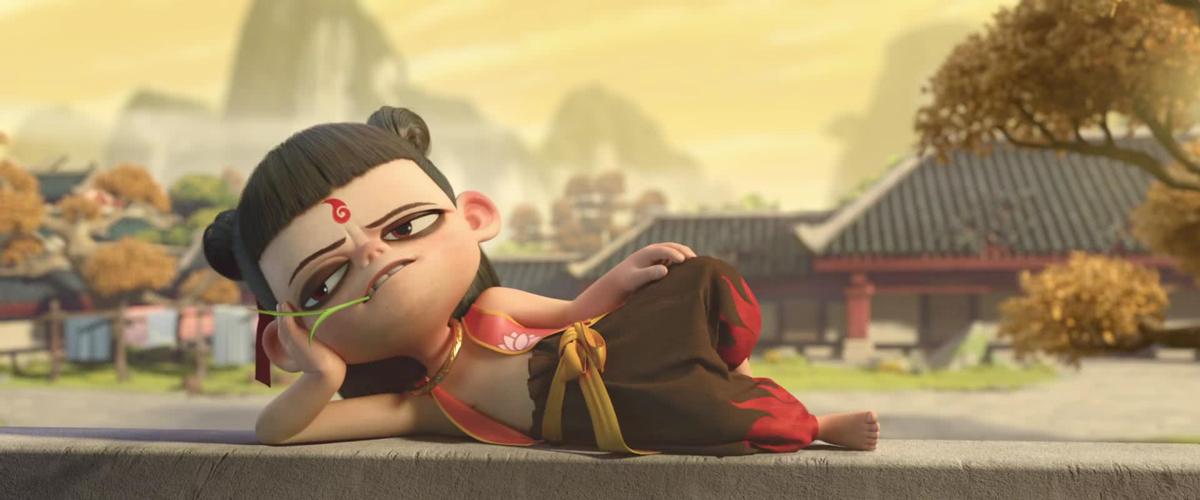 The classic line of this film is what Nezha said, "I can't help my life ...