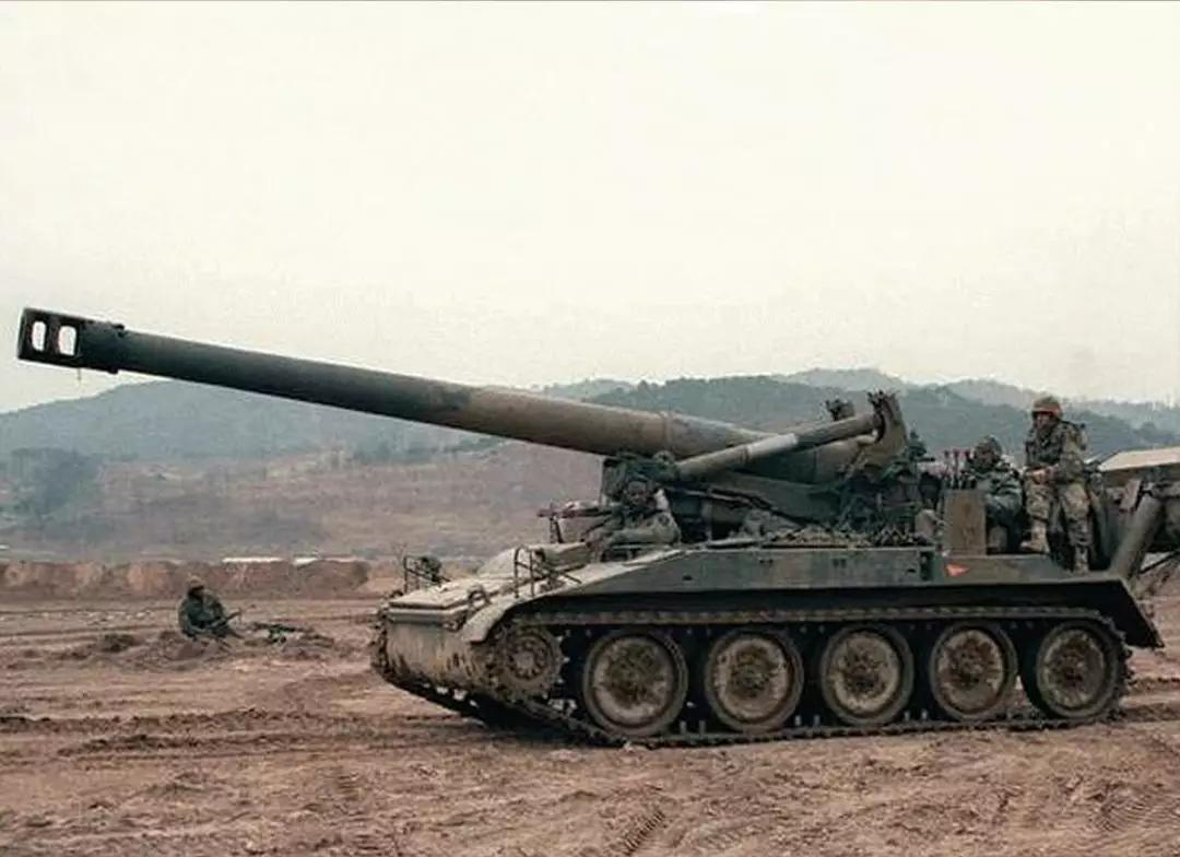 The People's Liberation Army restarted the 203mm cannon, which can hit ...