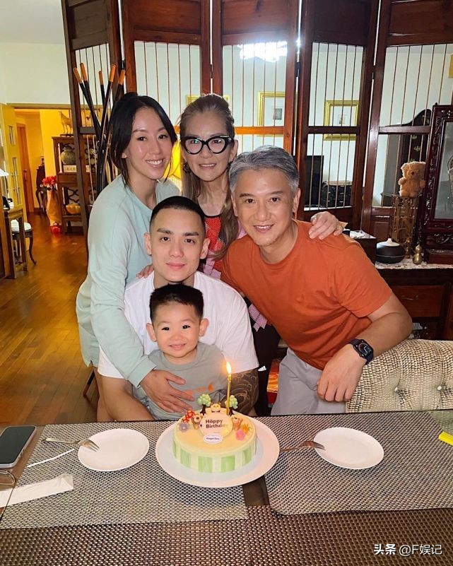 Former TVB actress Liang Jingqi celebrates her husband's birthday with ...