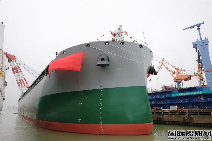 Another Chinese shipyard builds the world's largest ship!China's first ...