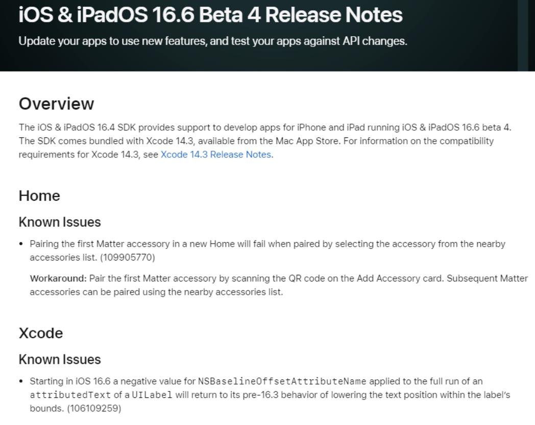 Apple launches iOS 16.6 beta 4 beta - iMedia