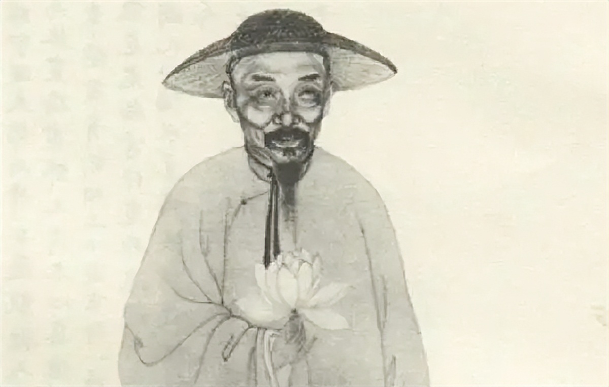Luo Pin, a painter in the Qing Dynasty, claimed to be able to see ...