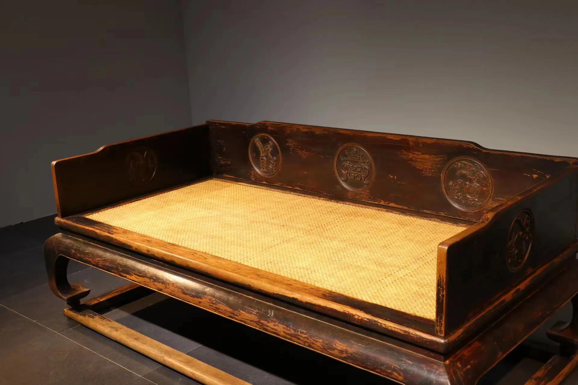 Old Tibetan Arhat Bed - iNEWS